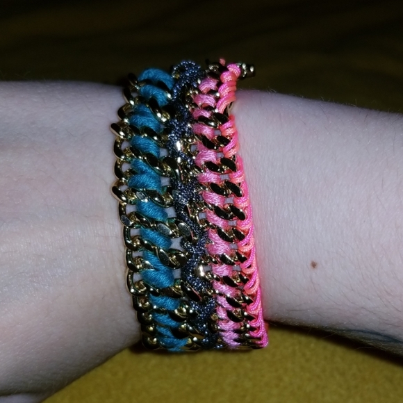 Jewelry | Multicolor Chain Bracelet | Poshmark